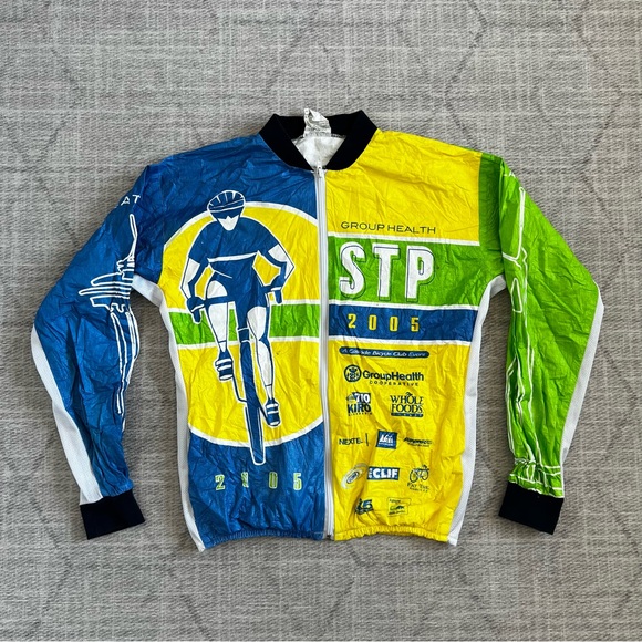 Jackets & Coats | Vintage 200s Stp Seattle To Portland Bluegreenyellow ...